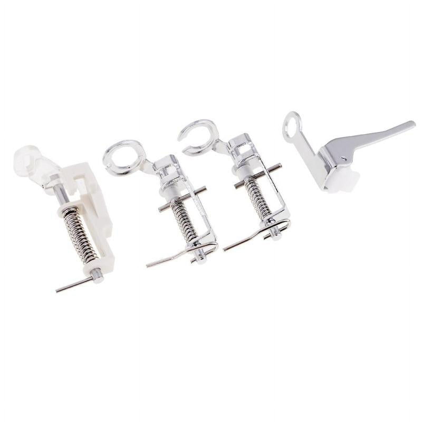 4 Pieces Toe Embroidery Foot Free Motion Darning Foot Presser Feet For ...