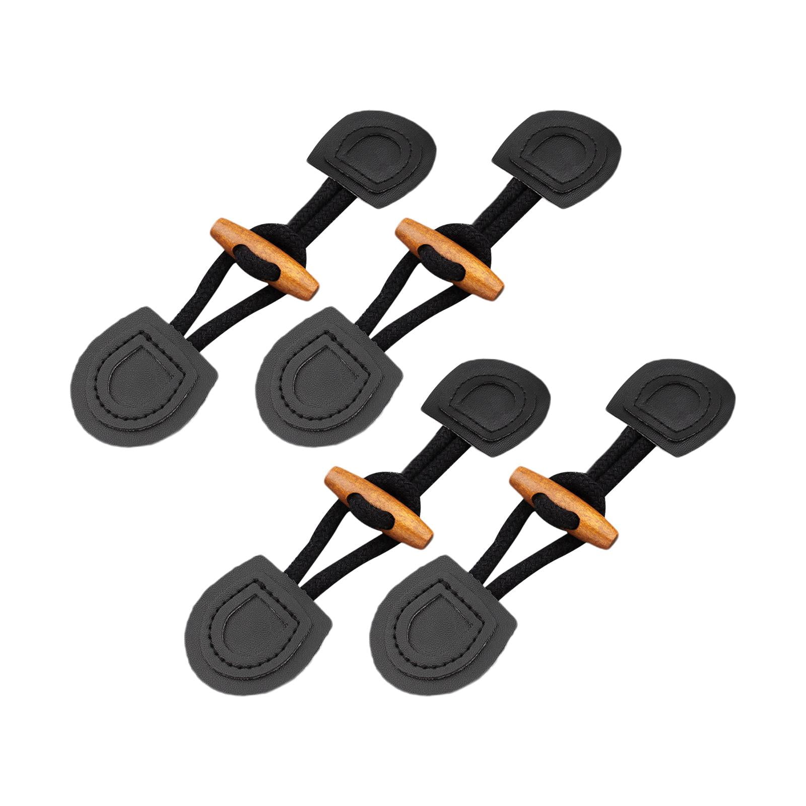 4 Pieces Toggle Closure Buttons, Sewing Knitting Buttons DIY Button ...