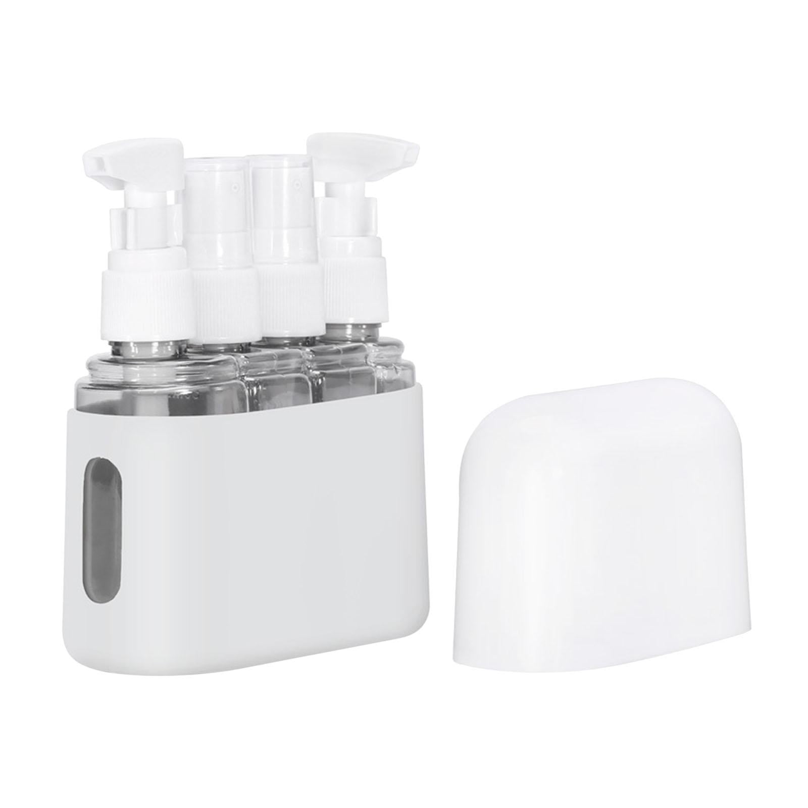 4 Pieces Travel Spray Bottle Toiletry Container 50ml Compact Reusable ...