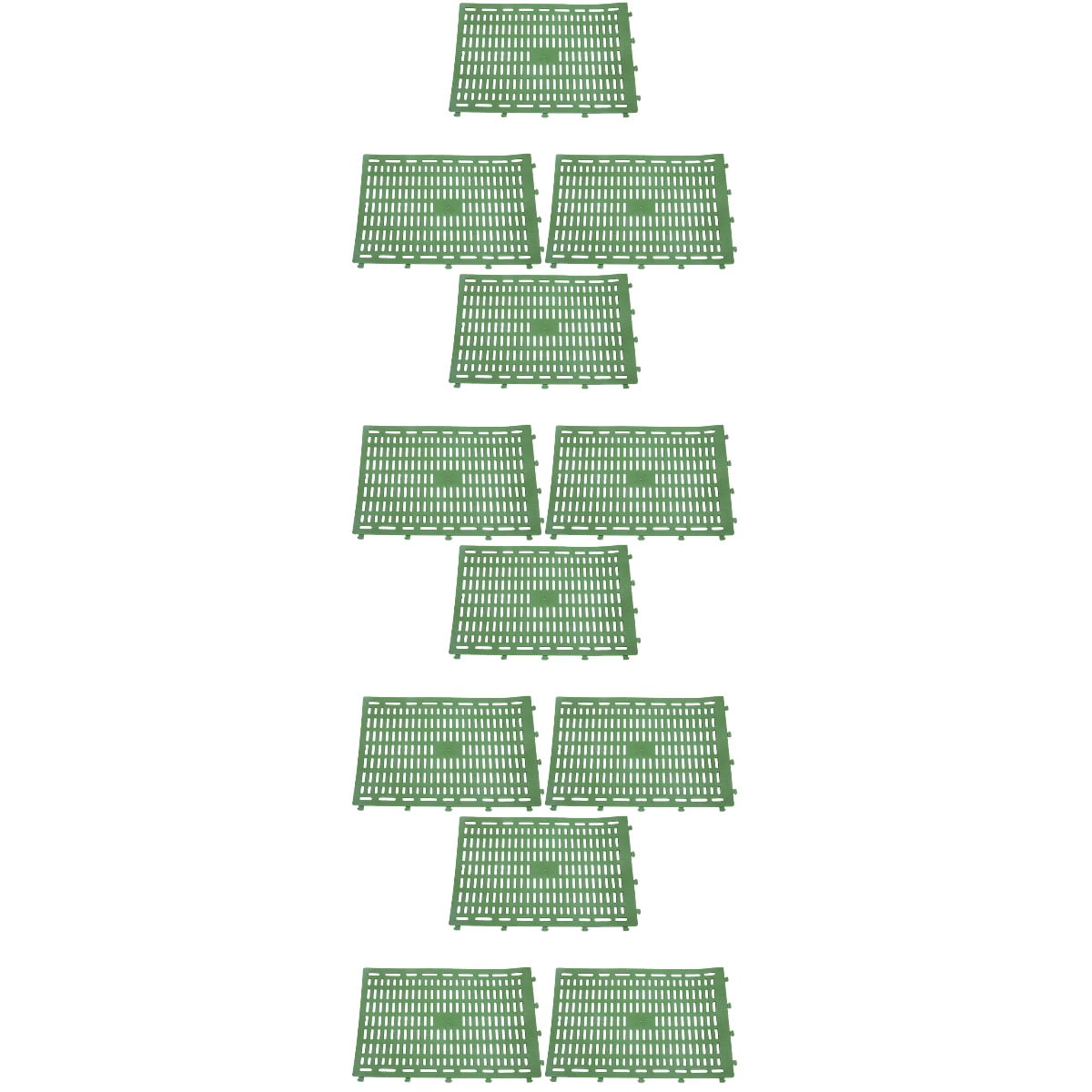 4 Pieces Trunk Protector Edge Plant Stakes Tomato Sticks Plants Green ...