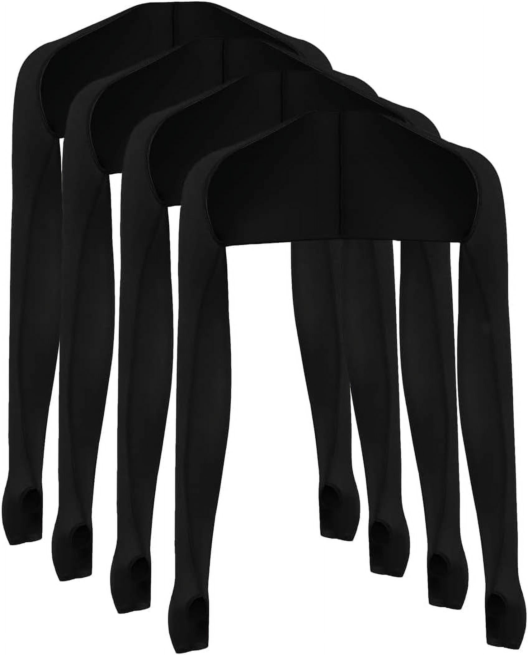 4 Pieces UV Protection Sun Shawl Cooling Arm Sleeve with Thumb Hole for ...