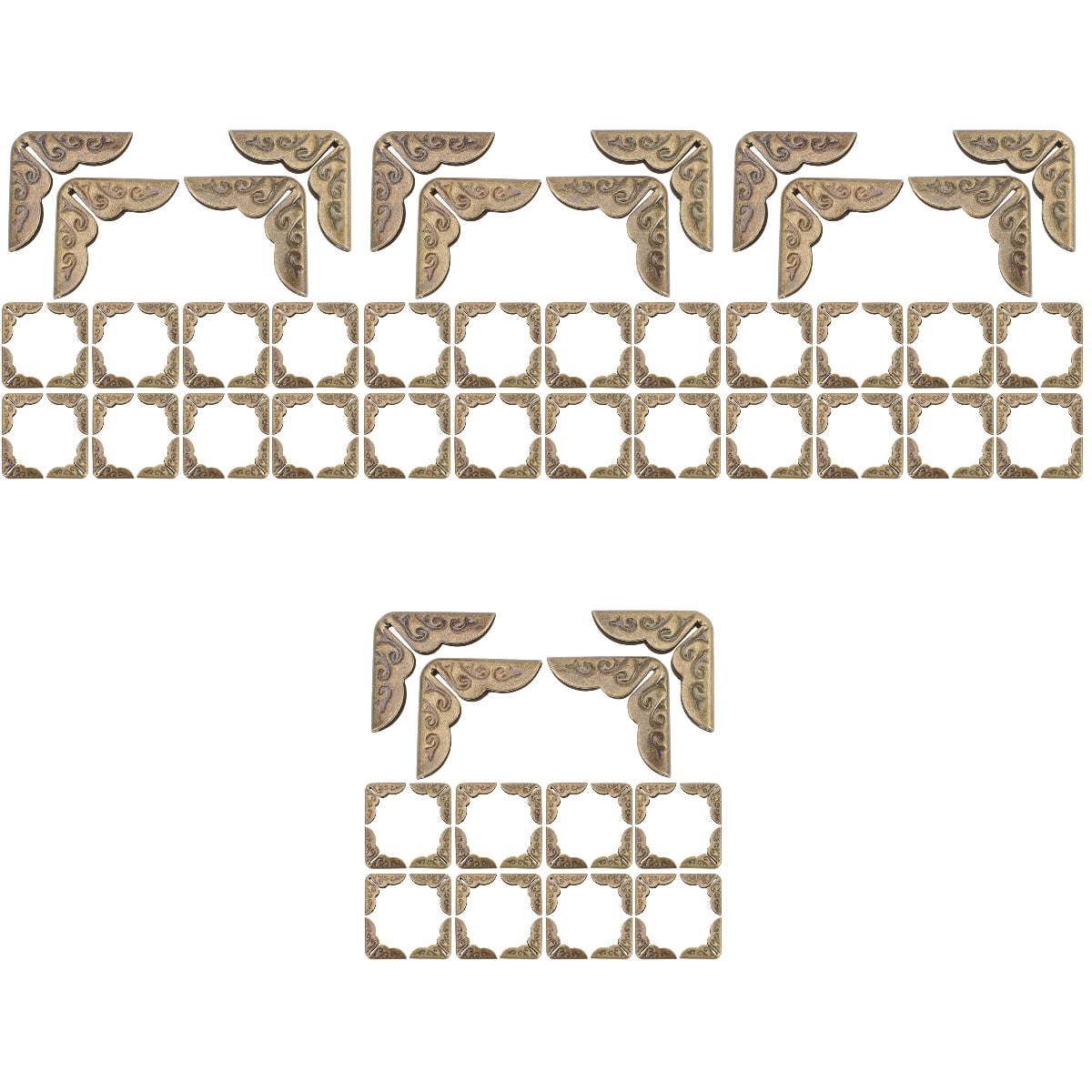 4 Pieces Wall Corner Protector Photo Album Decal Notebook Protectors ...
