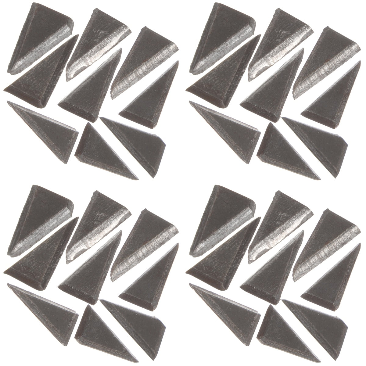 4 Pieces Wedge Sledge Hammer Handle Replacement Wedges Wrench Black ...