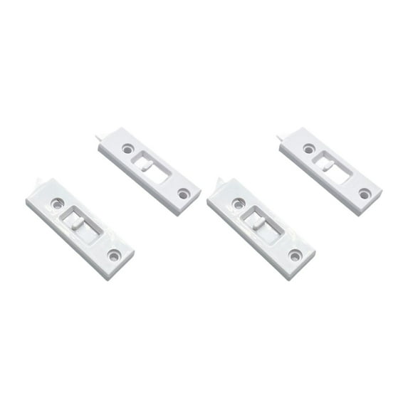 4 Pieces Window Tilt Latch Snap in Latch Hardware Replacement Spring ...
