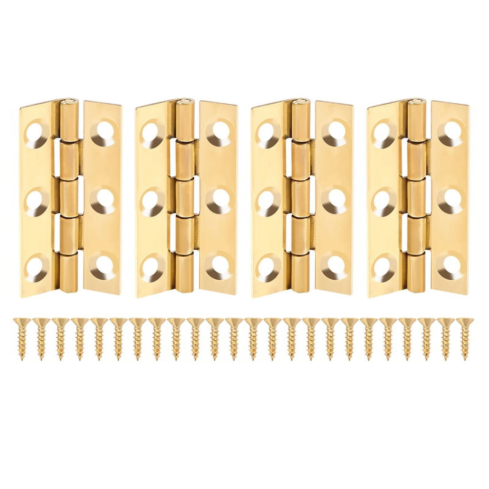 4 Pieces of Solid Brass Hip Hinge 5.1 cm Suitable for Cabinet Doors ...