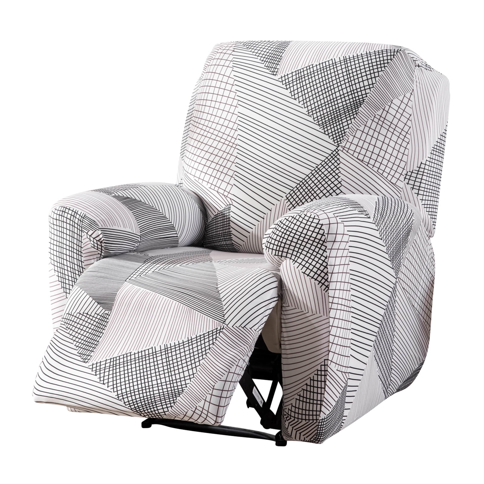 4 Pieces/set Recliner Sofa Cover For Living Room Elastic Reclining ...