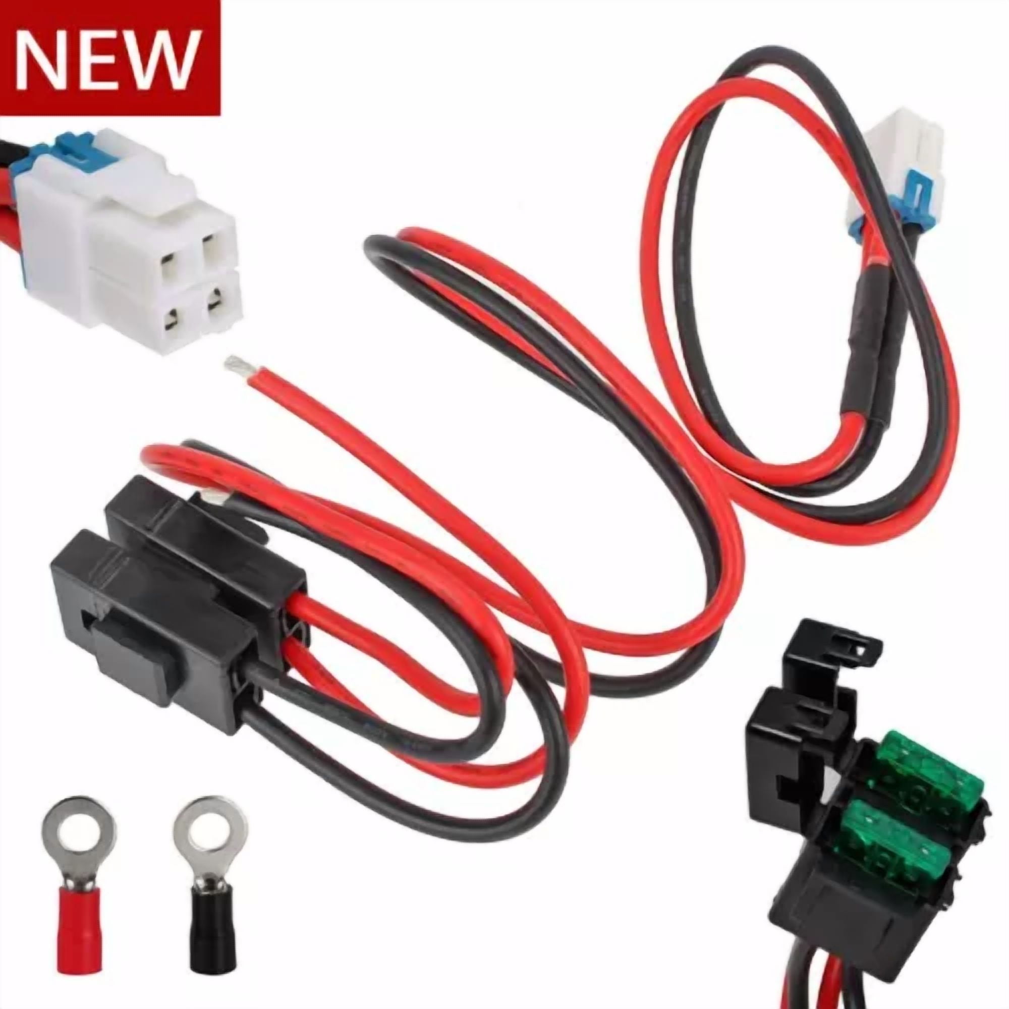4-Pin 12Awg 30A Power Cable For Icom Ic-7100 Ic-7300 Ic-7000 Ic-7610 Ic ...