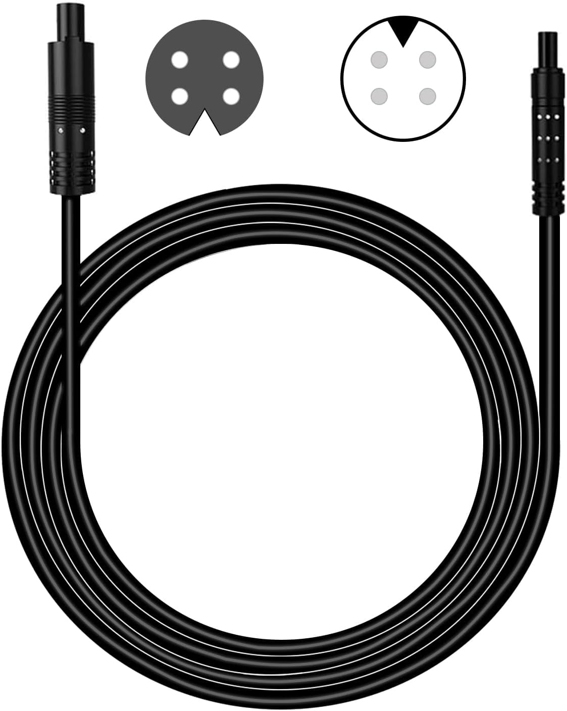 4 Pin 16.5FT Male to Female Backup Camera Extension Cable,Reverse ...