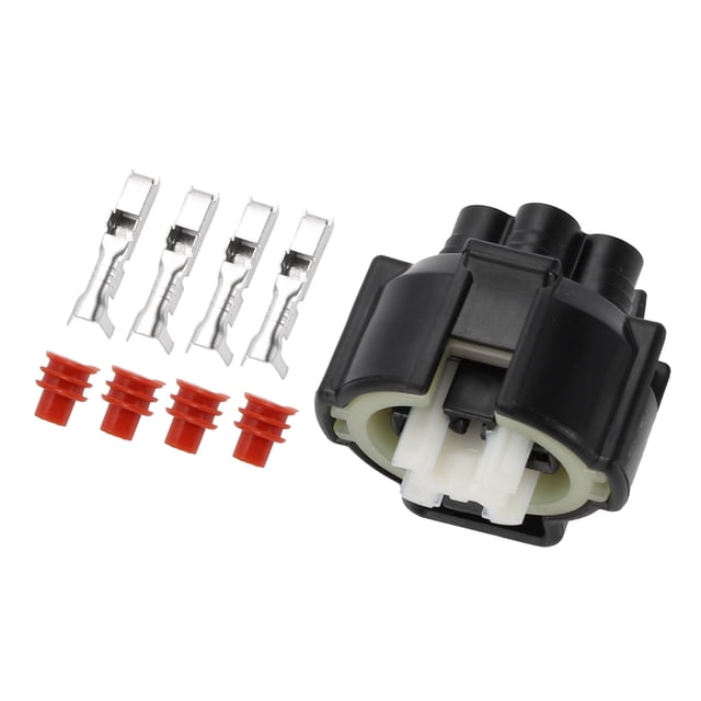 4 Pin Air Conditioning Pressure Sensor Connector Plug Waterproof Female ...