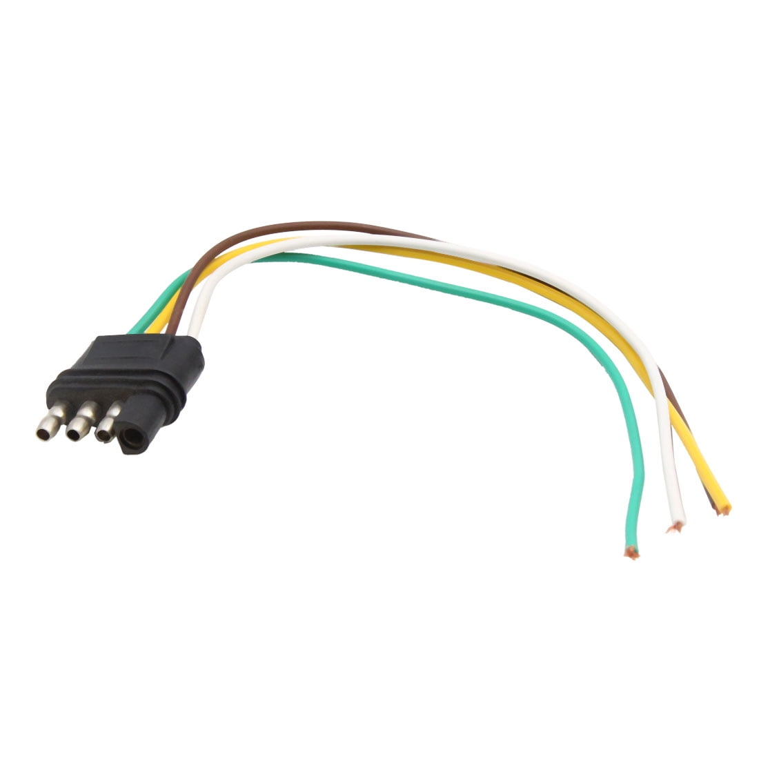 4 Pin American Standard Socket Wired Trailer Towbar Connector for Car ...