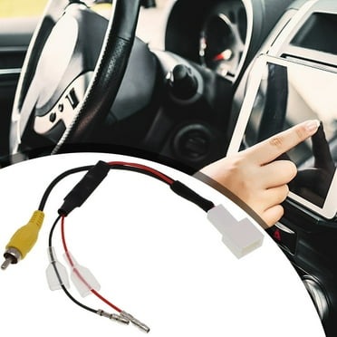 4 Pin Car Reverse Camera Retention Wiring Harness Cable -Plug Adapter ...
