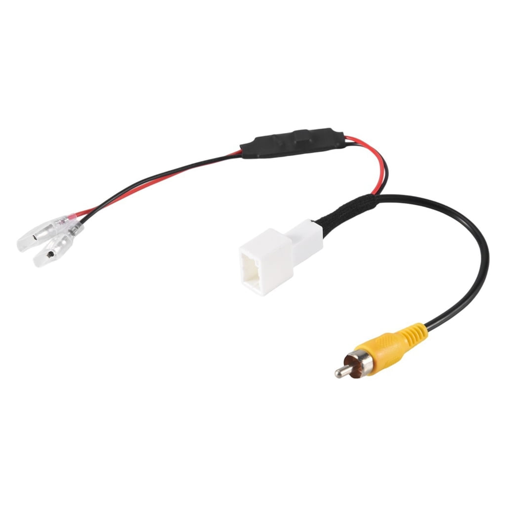 4 Pin Car Reversing Rear View Camera Plug Adapter Cable Wiring Harness ...