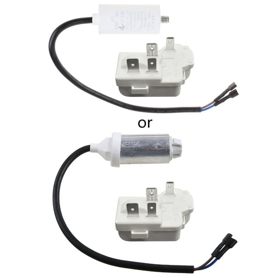 4 Pin Compressor PTC Start Relay Replacement Freezer Refrigerator Spare ...