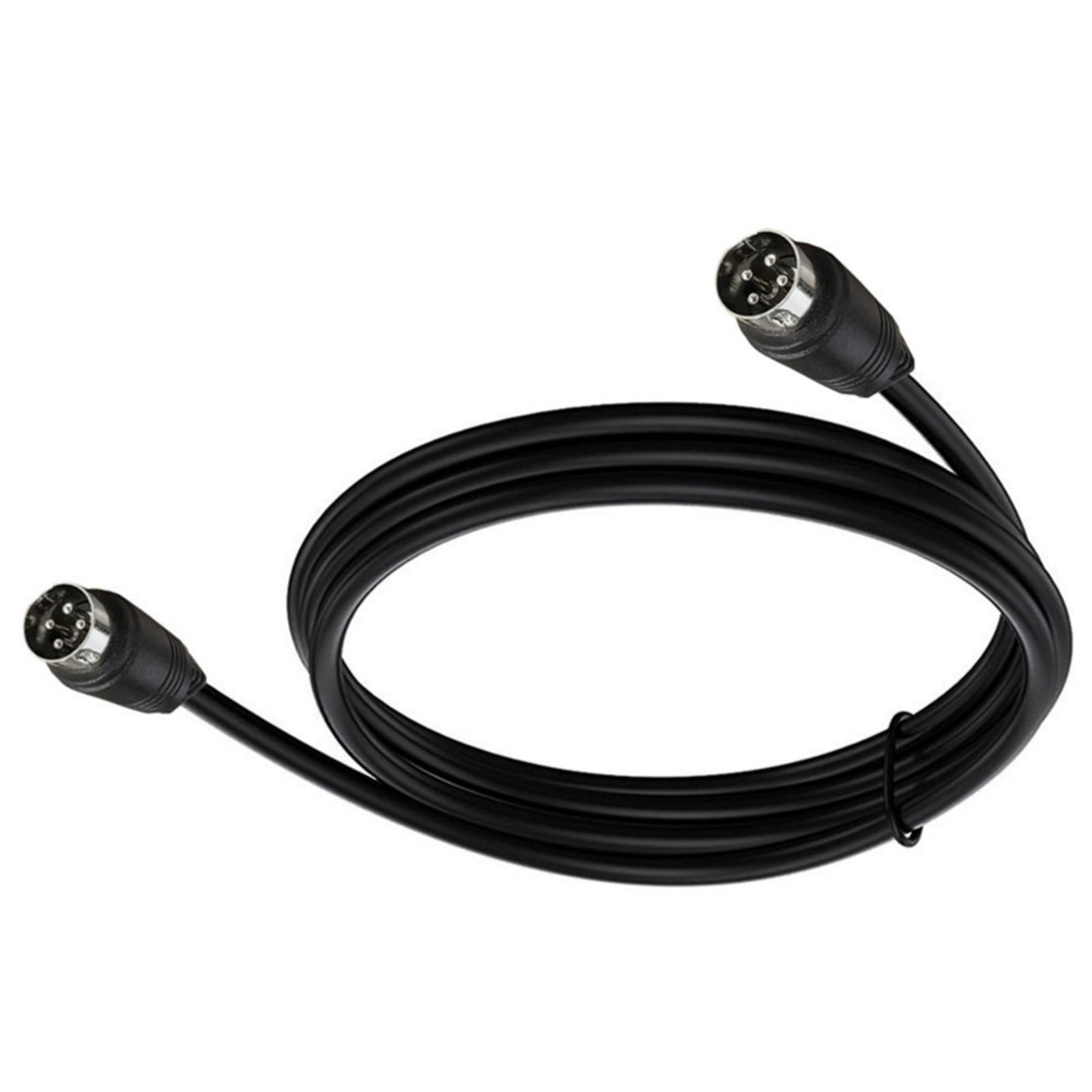 4 Pin DIN Male Connectors Cable Male to Male for Channel Microphones ...