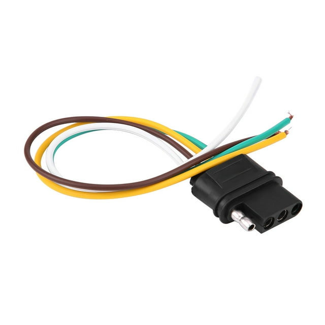 4 Pin Flat Wiring Harness, Trailer Wiring Harness Kit 4 Flat 4 Pin ...