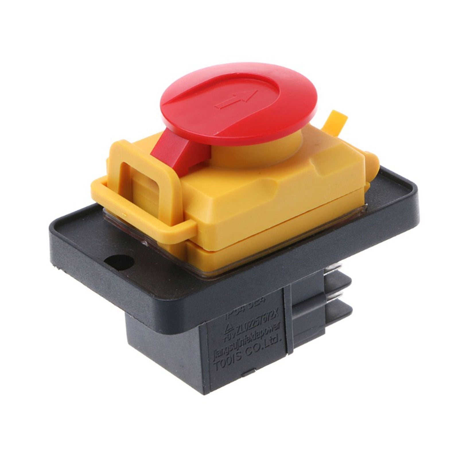 4 Pin Magnetic Button Control KJD12 12A 250V Common Push Button Control ...
