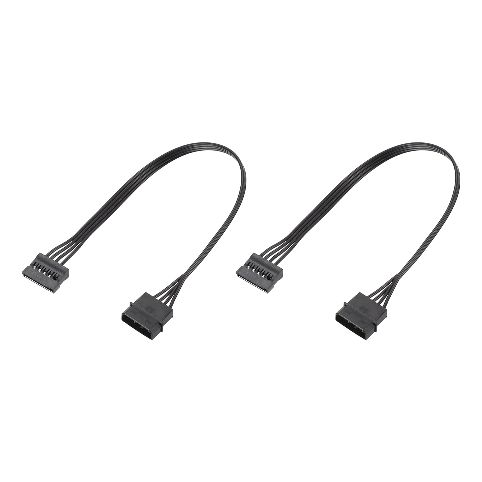 4 Pin Male IDE to Serial ATA Female Power Splitter Converter Adapter ...