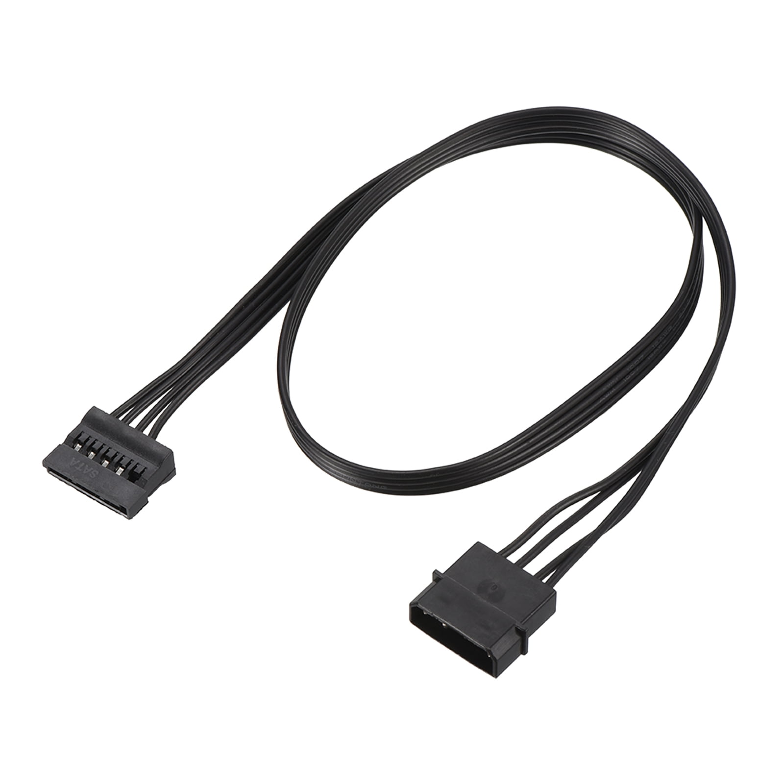 4 Pin Male IDE to Serial ATA Female Power Splitter Converter Adapter ...