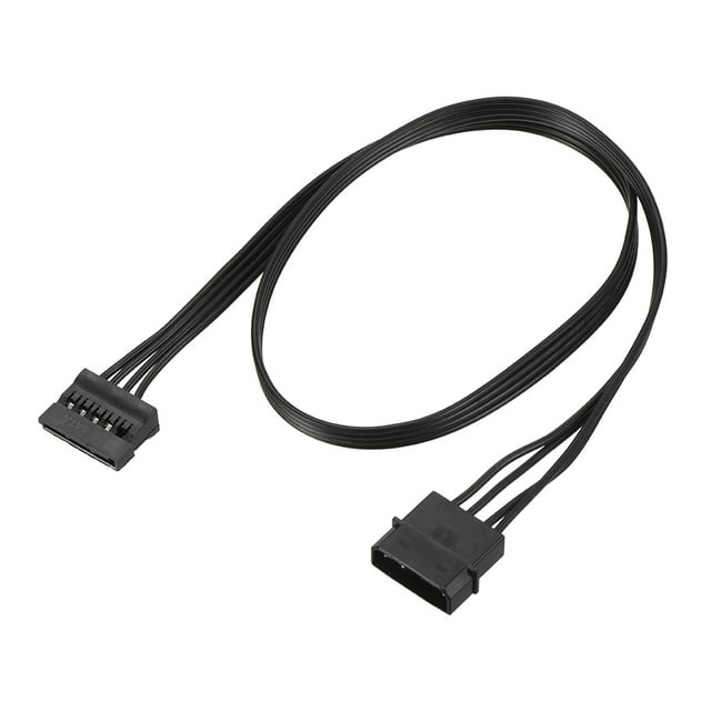 4 Pin Male IDE to Serial ATA Female Power Splitter Converter Adapter ...