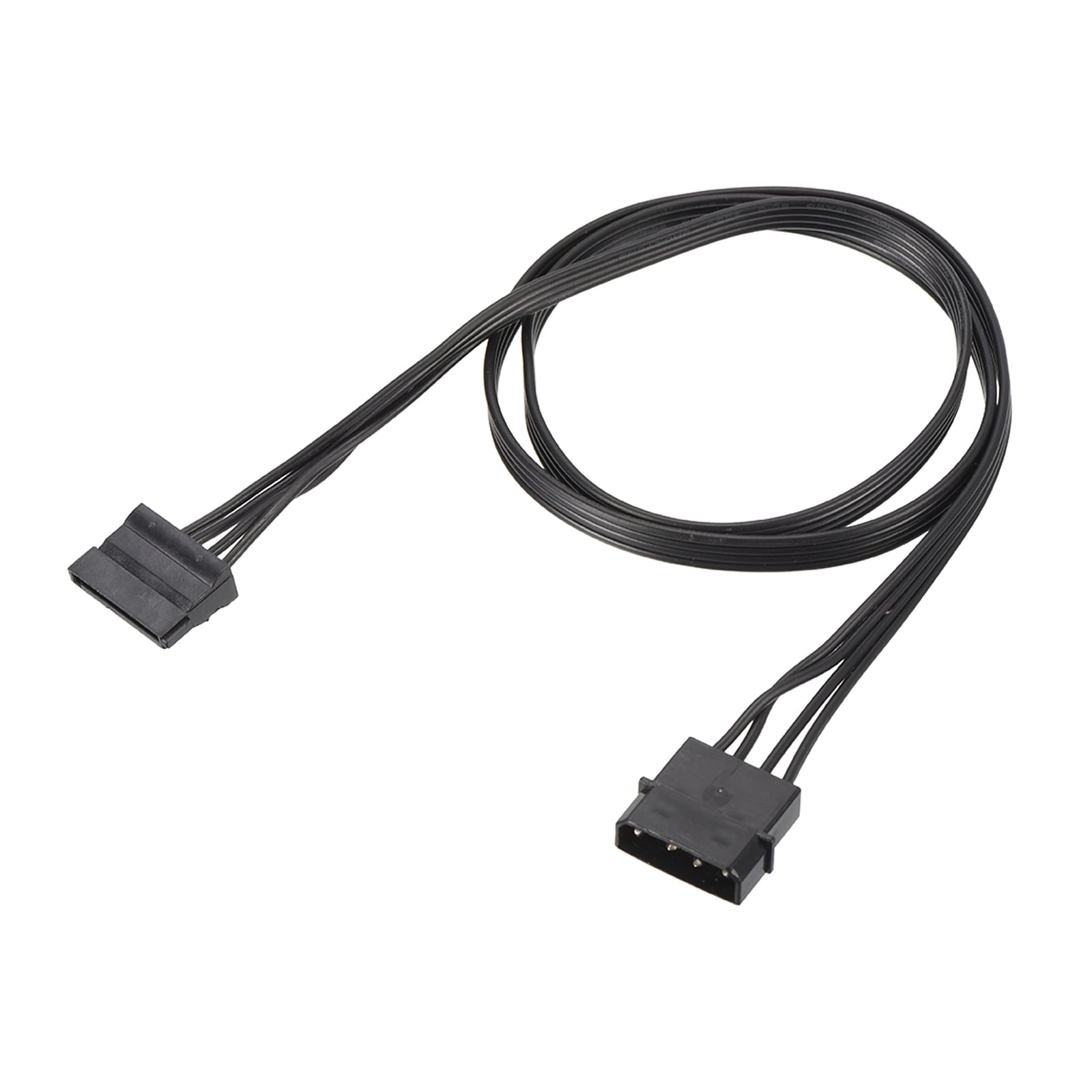 4 Pin Male IDE to Serial ATA Female Power Splitter Converter Adapter ...