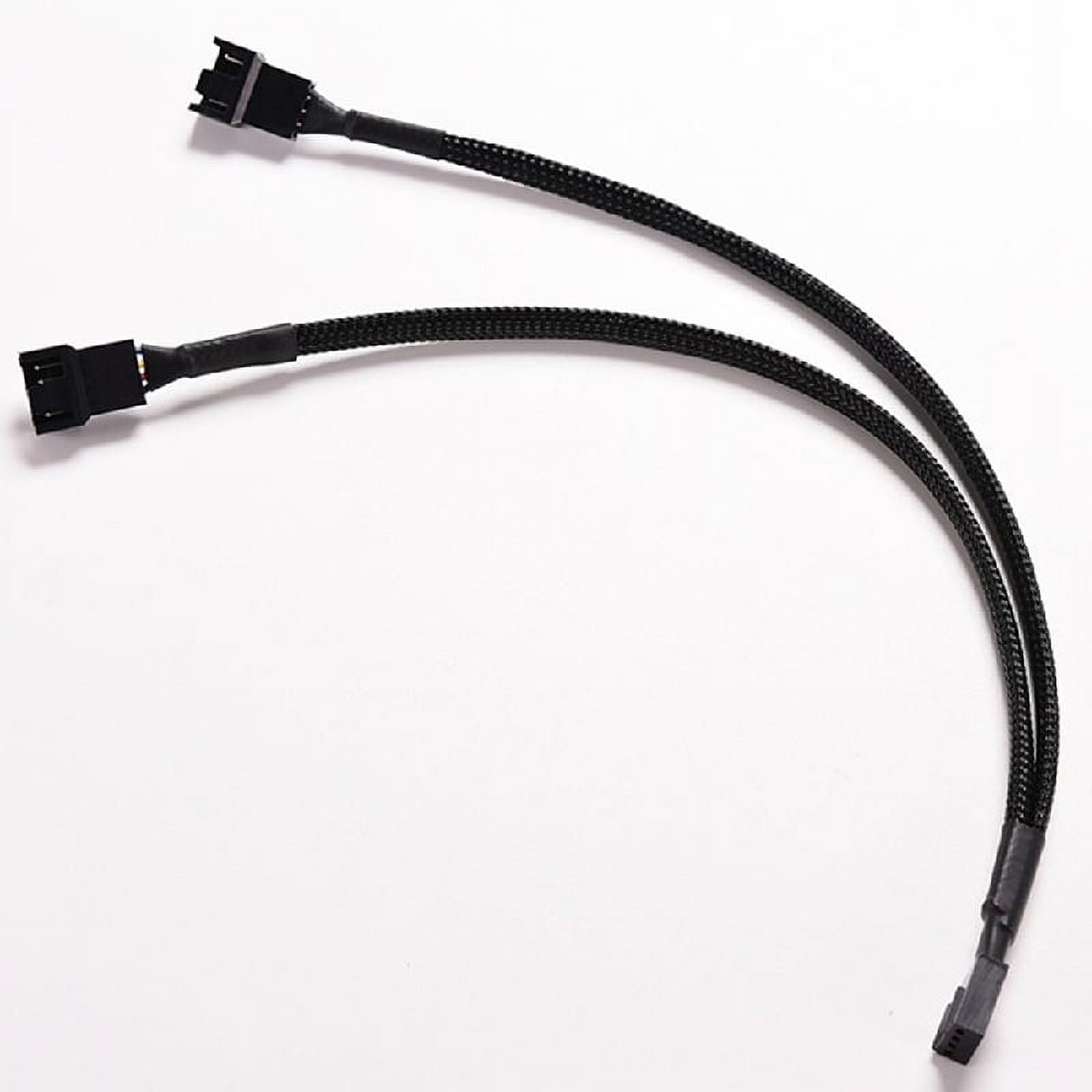 4 Pin PWM To Dual PWM Computer Case Fan Power Cable Computer Accessory ...
