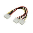 4 Pin Power Y Splitter to 2 X 4 Pin Connectors - Walmart.com