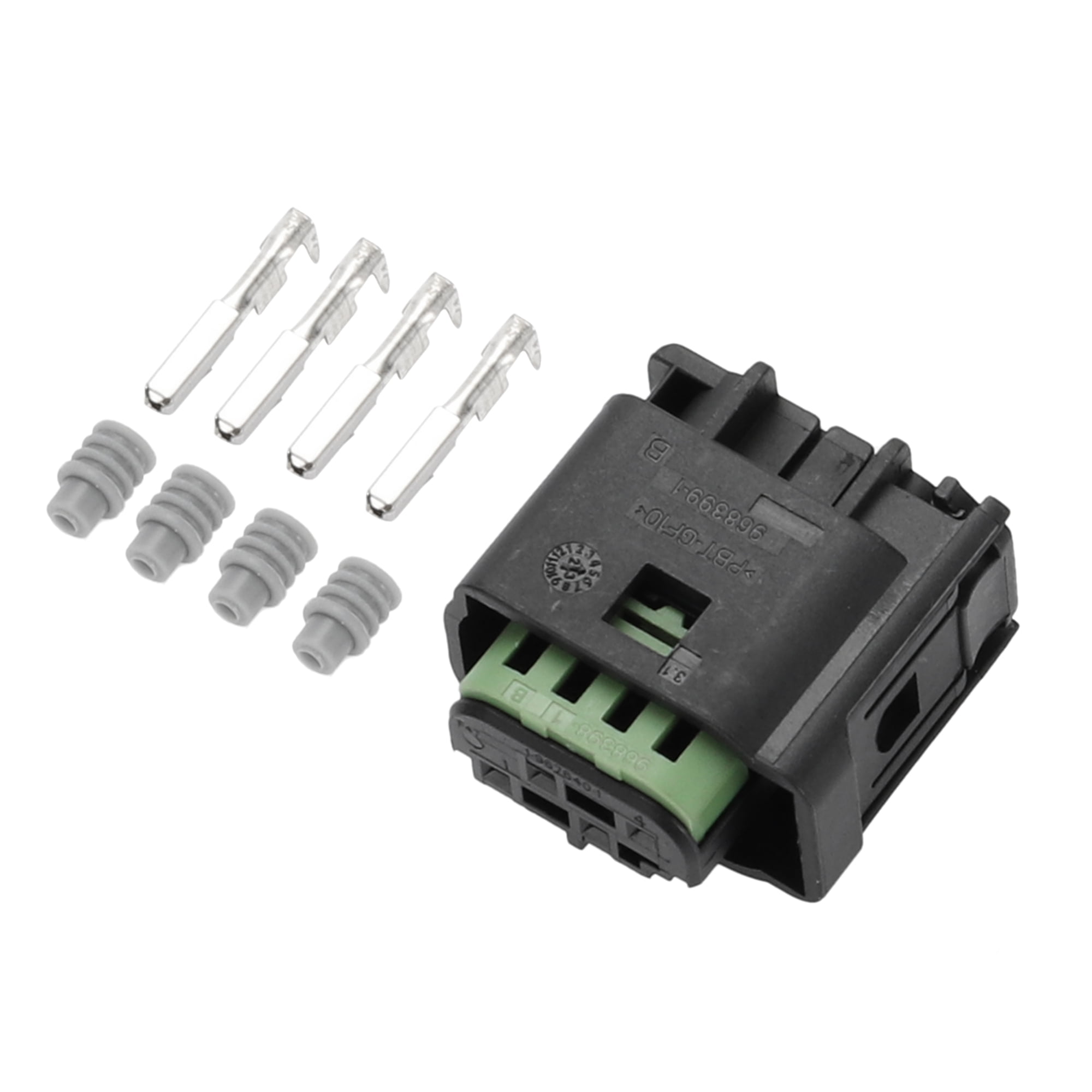 4 Pin Tail Turn Signal Light Connector Plug Waterproof Female Wire ...