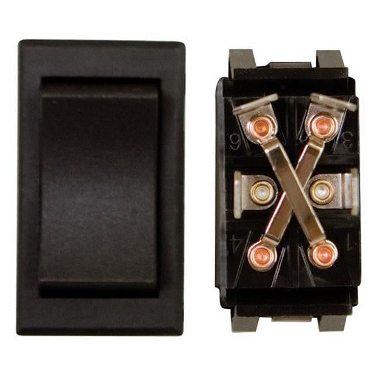 4 Pin Terminal Slide Out Momentary Switch - Black - Walmart.com