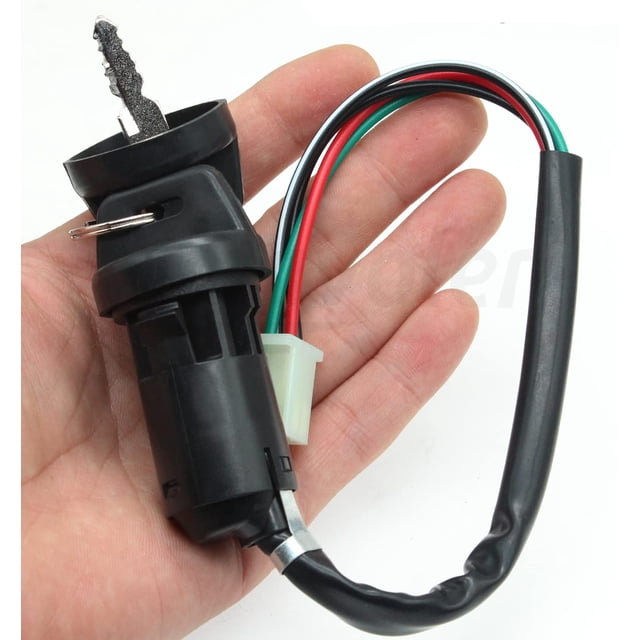 4 Pin Wire Ignition Key Switch For Chinese Wheeler ATV Go Kart 50cc ...