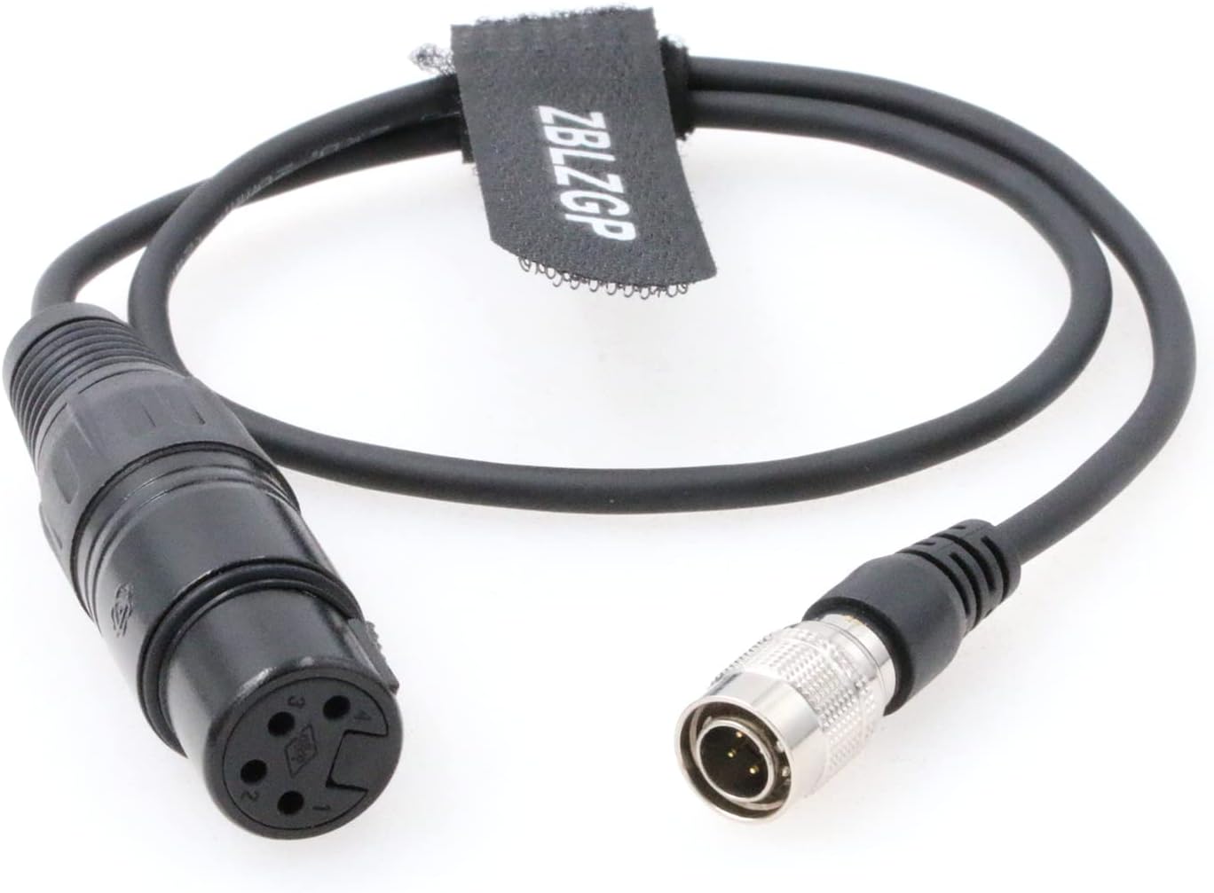 4-Pin XLR Female to Hirose 4-Pin Male 12V DC Out Power Cable for Sony Panasonic Camera LCD ...