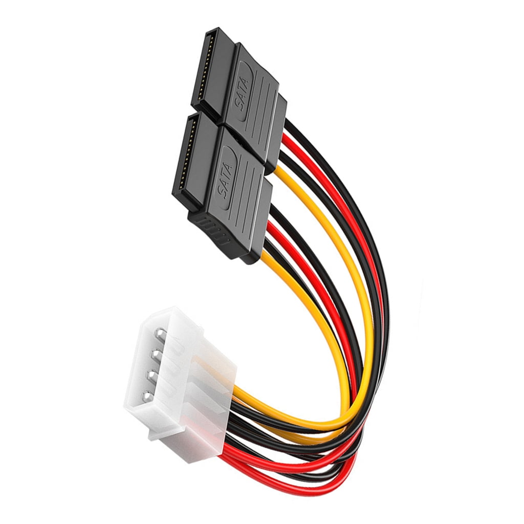 4 Pin to 15 Pin 1 in 2 Extension Cable 15 Pin Male to Female Extension ...