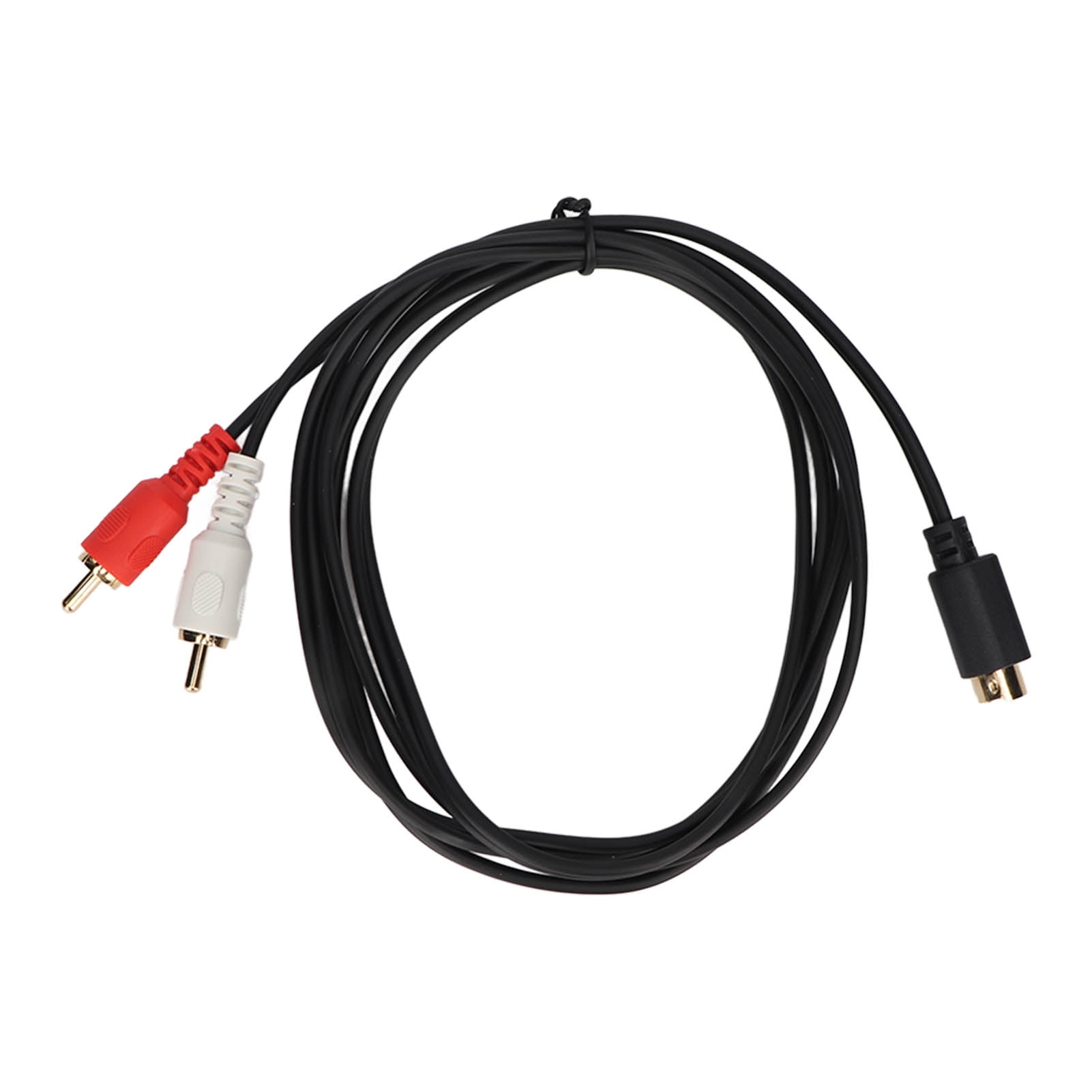 4 Pin to 2 RCA Cable 4Pin Male to 2RCA Male Y Splitter Adapter Cable ...