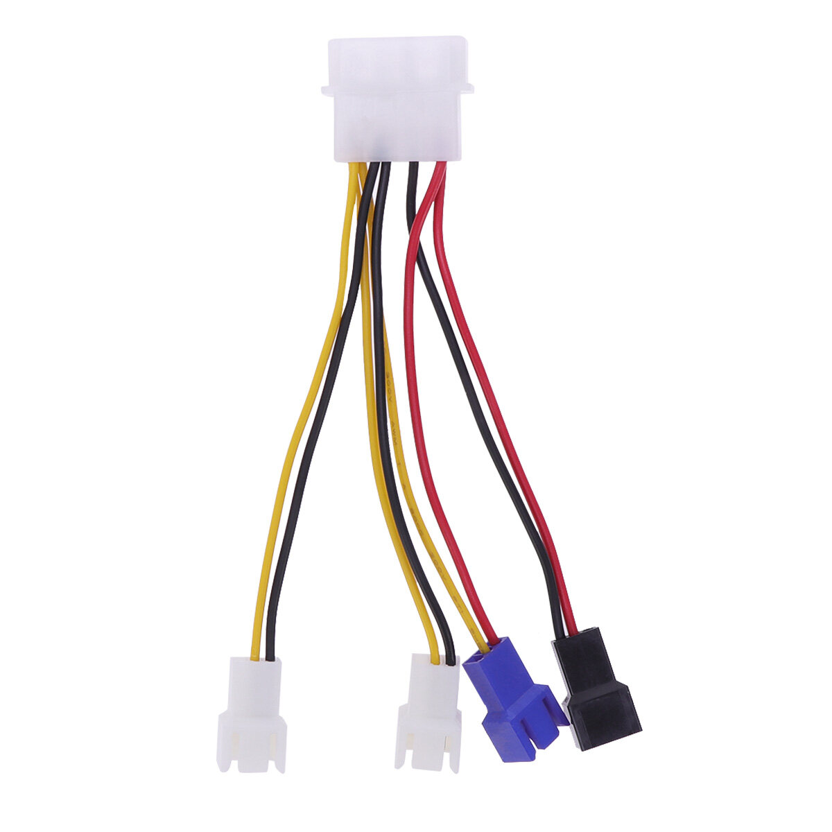 4 Pin to 3 Pin PC Computer CPU Fan Connector Cooling Reduce Resistor ...