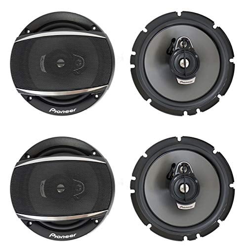 Pioneer Auto Component TS-A1677S 6.5" 3 Way Car Audio Speakers 320 ...