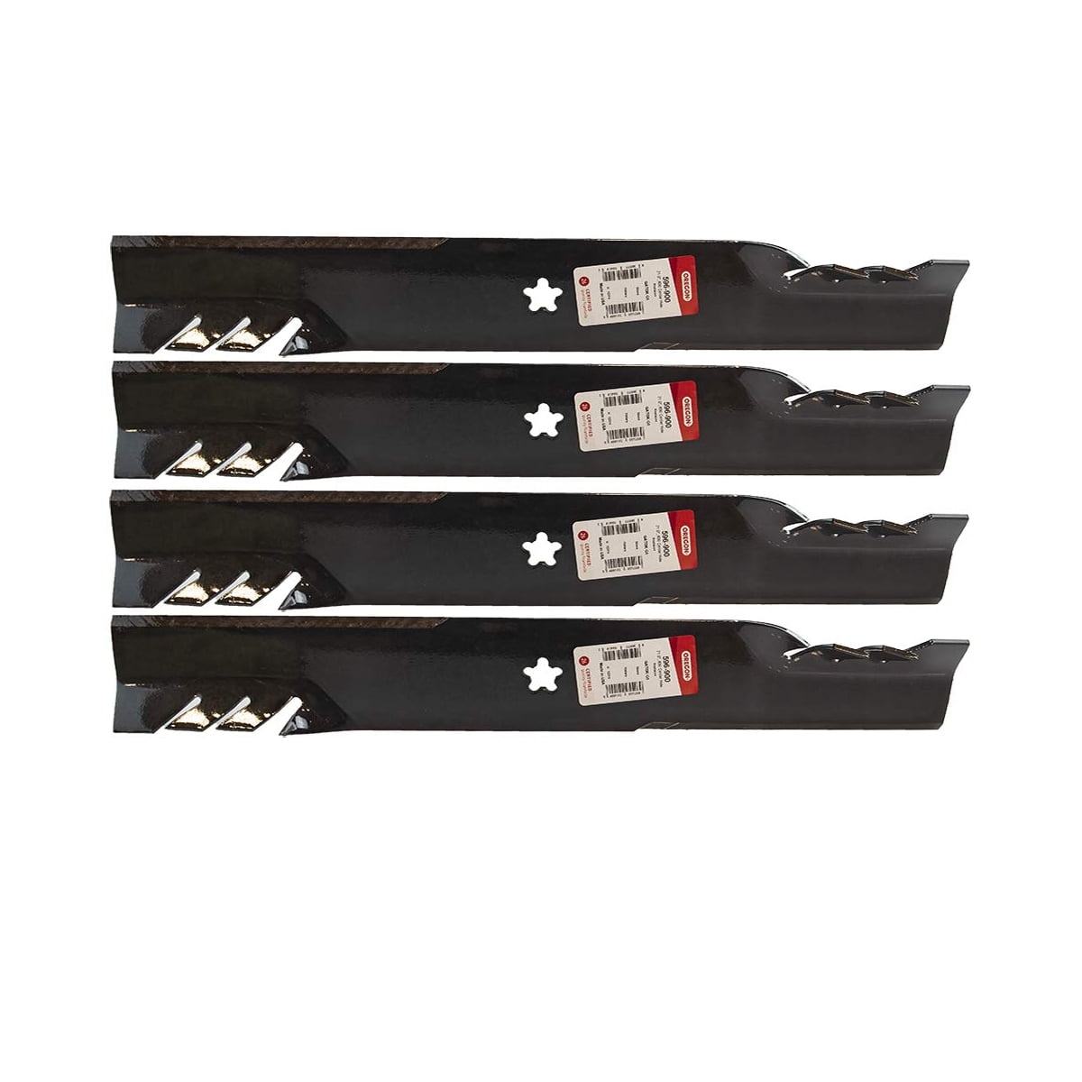4 Pk 596-900 Superior Mulching Blades Compatible With Husqvarna ...