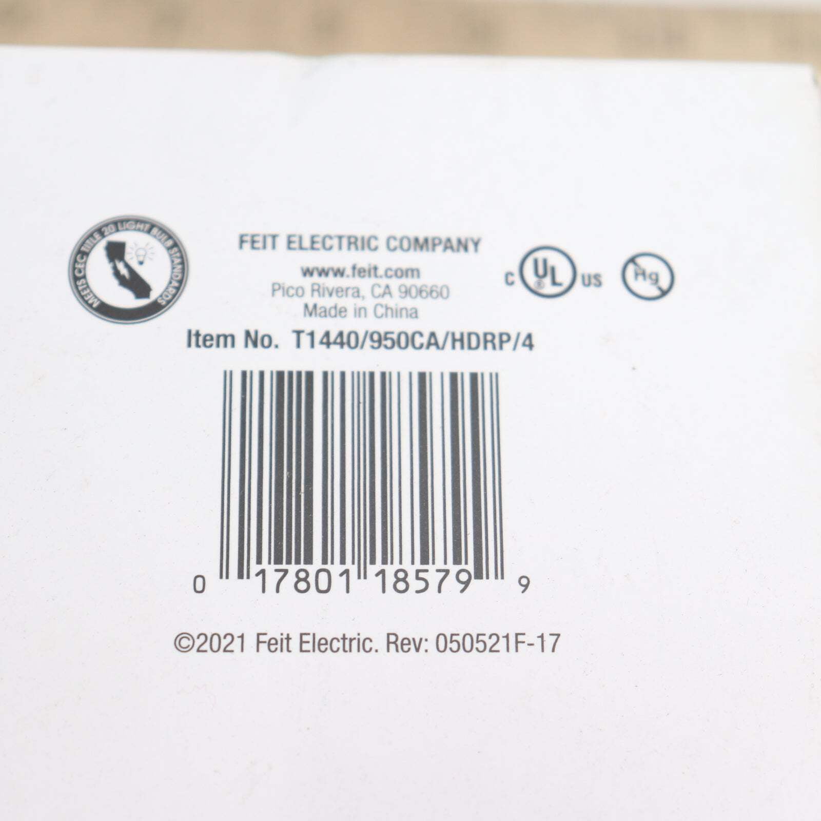 (4-Pk) Feit Dimmable Straight Filament LED Light Bulb 5000K 40W ...