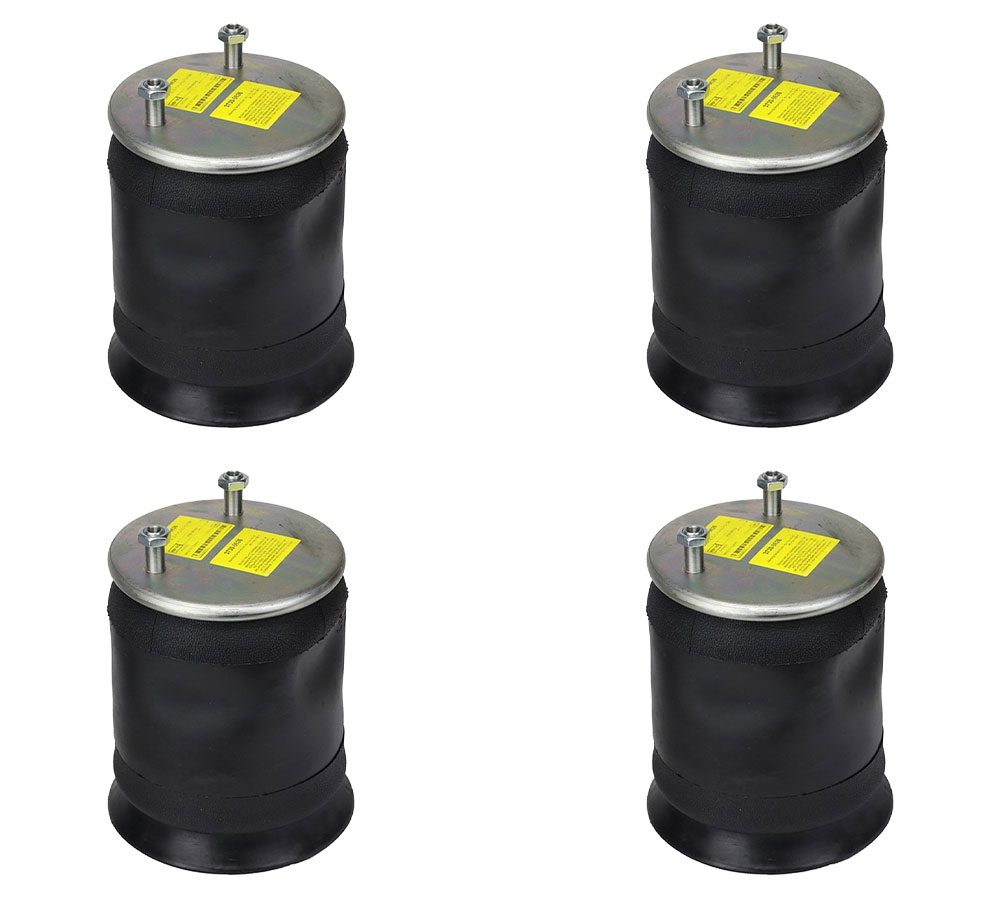 4 Pk Heavy Duty Air Spring Bag - Rolling Lobe Air Suspension Spring ...