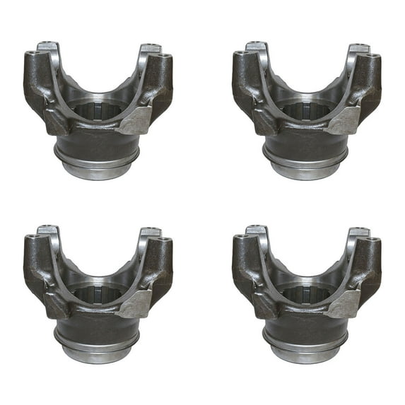 4 Pk SPL170 Series Heavy Duty Differential End Yoke - Steel Pinion Yoke ...