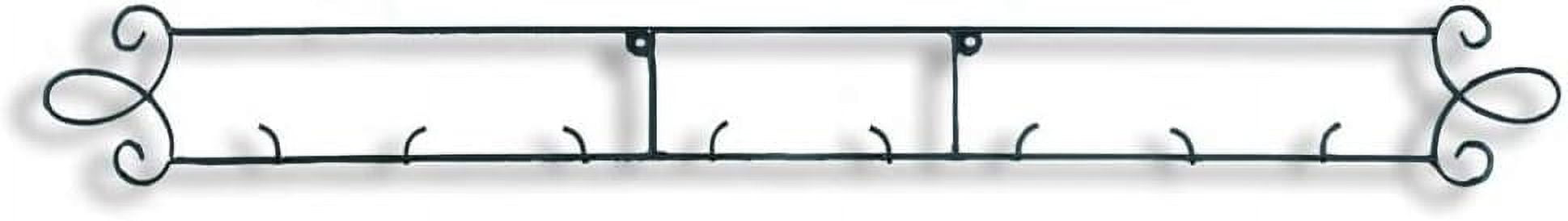 4-Place Horizontal Black Plate Rack for Collectible Plates, Plaques ...