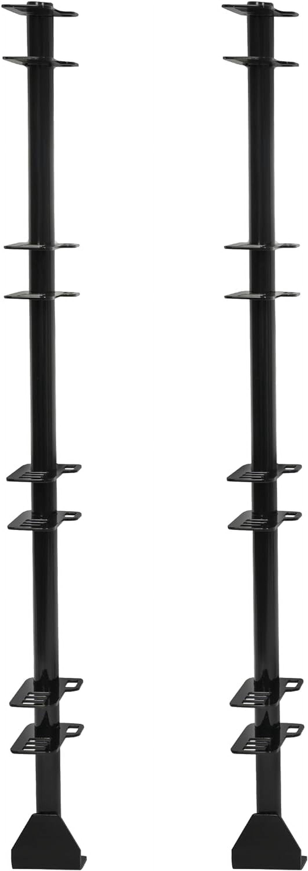4 Place Trimmer Rack Holders for Landscape Truck Trailer Enclosed w/4 ...