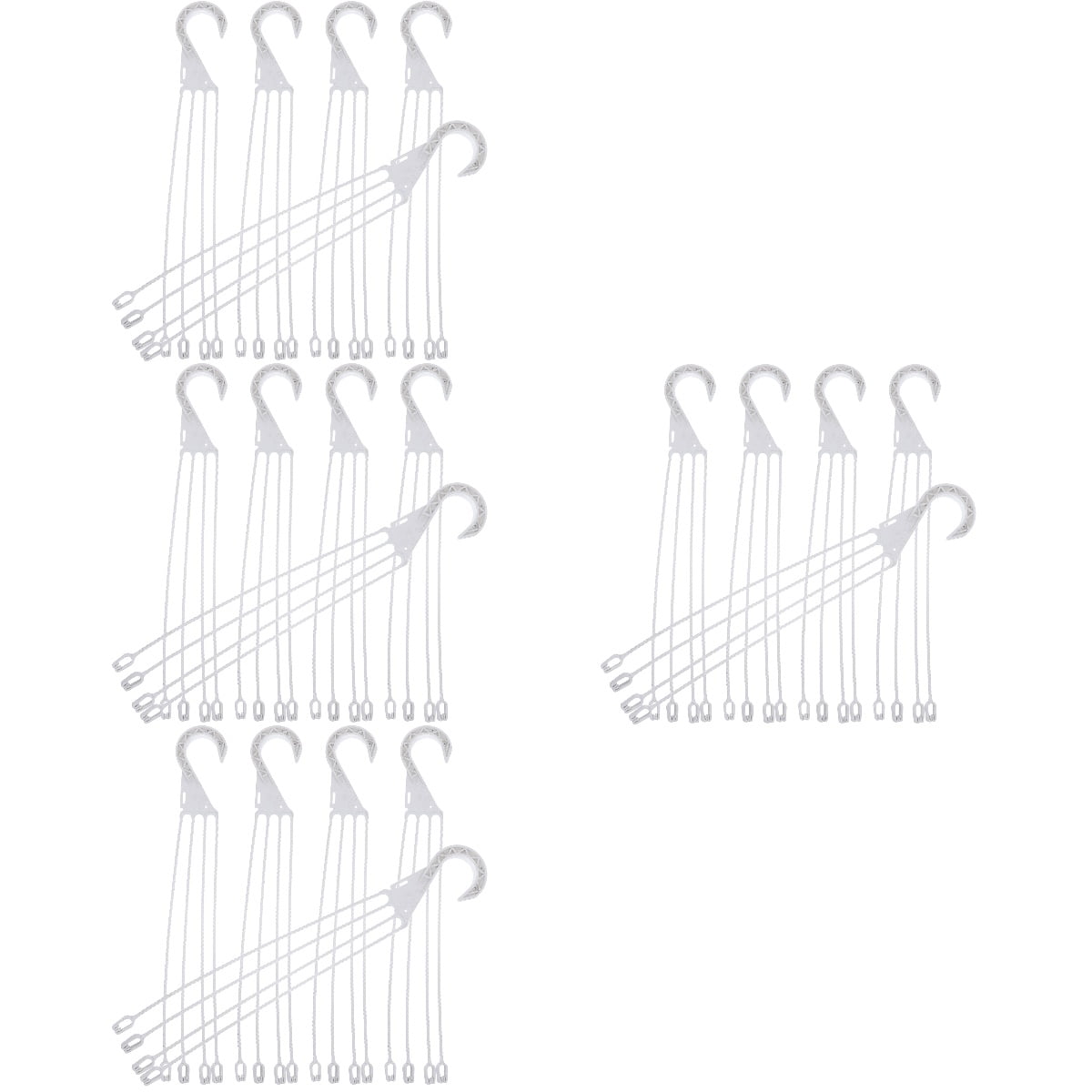 4 Planter Hook Containers Hanging Basin Load-bearing Hooks - Walmart.com