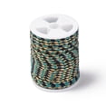 4-Ply Polycotton Cord with Metallic Thread Handmade Macrame Cotton Rope ...