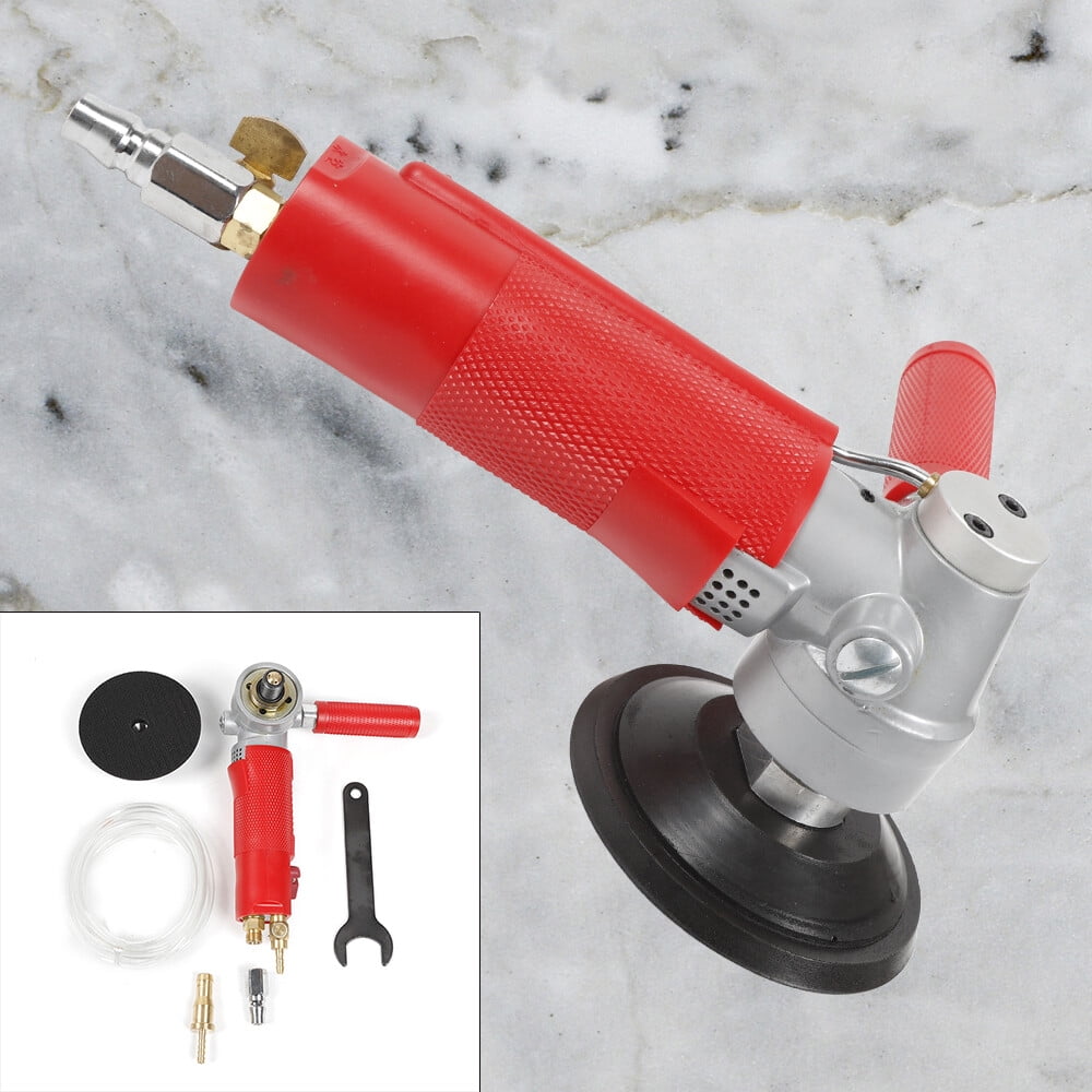 4" Pneumatic Water Polisher Wet Air Sander Air Grinder Machine for ...