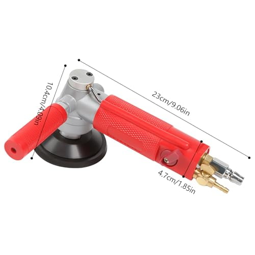 4" Pneumatic Wet Stone Polisher Air Sander Wet Marble Grinder Concrete ...