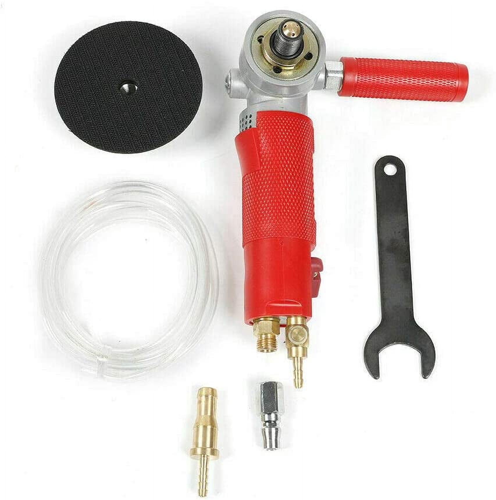 4" Pneumatic Wet Stone Polisher Air Wet Marble Grinder Granite Wet Air ...