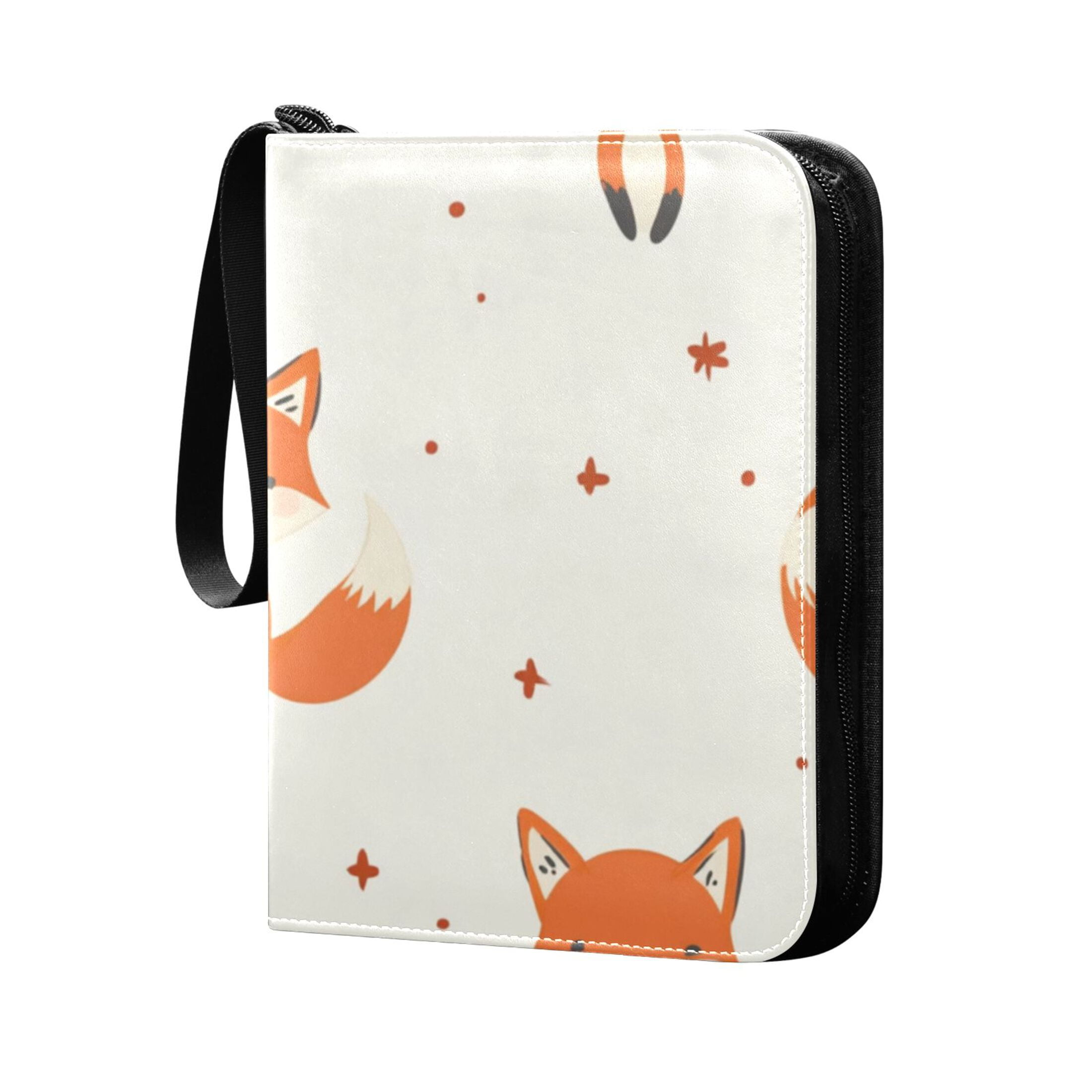 4 Pocket Card Binder with 50-page sleeve can hold 400 game cards. Fox ...