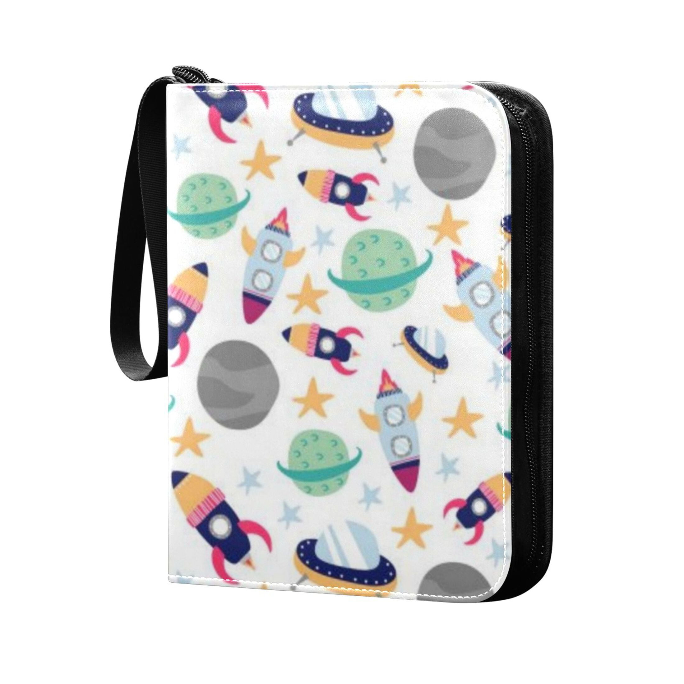 4 Pocket Card Binder with 50-page sleeve can hold 400 game cards ...