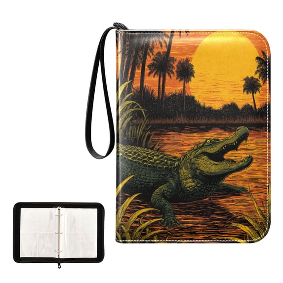 4 Pocket Trading Card Binder, 50 Pages Sleeves Holds 400 Cards, Card ...