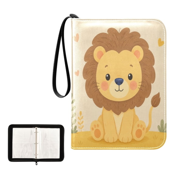 4 Pocket Trading Card Binder, 50 Pages Sleeves Holds 400 Cards, Card ...