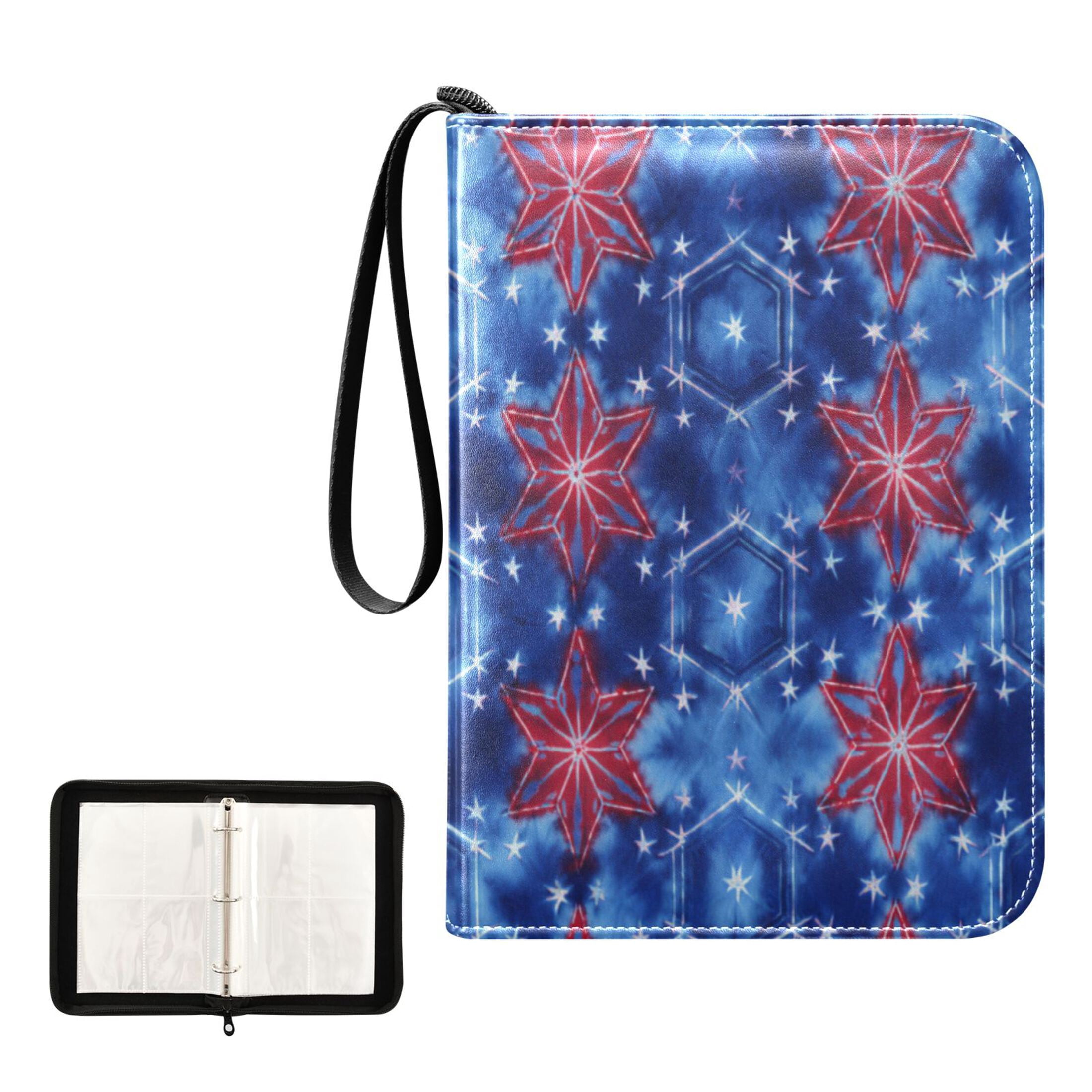 4 Pocket Trading Card Binder, 50 Pages Sleeves Holds 400 Cards, Card ...